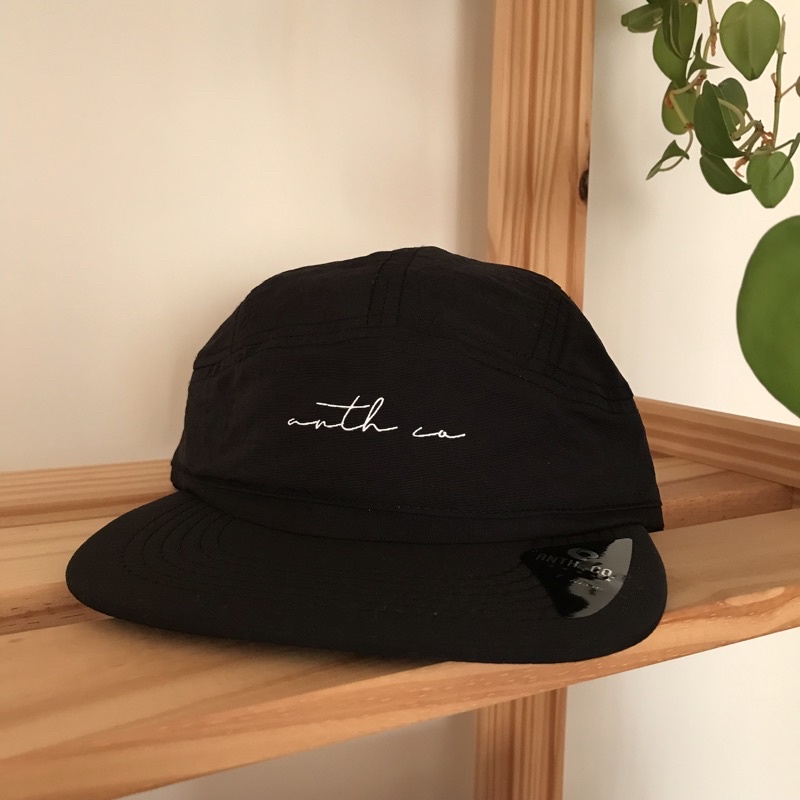 BONÉ 6PANEL IMPERMEAVEL - ANTH.co preto básico. boné six panel ...