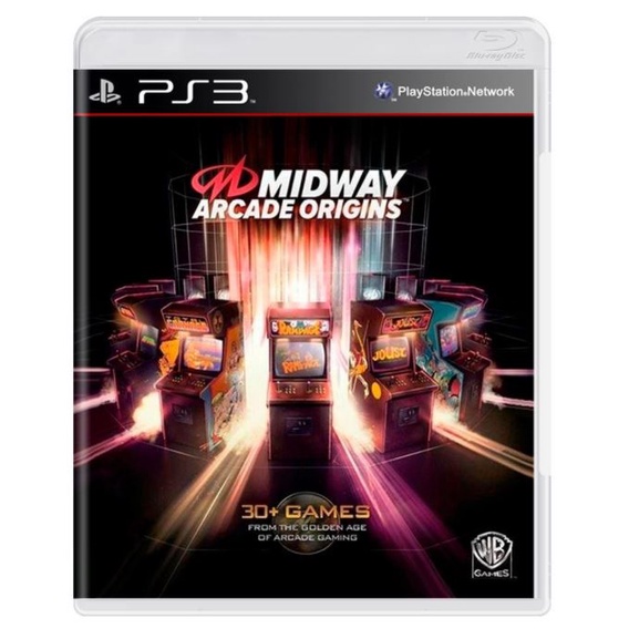 Jogo Midway Arcade Origins Ps3 Midia Fisica Original Shopee Brasil