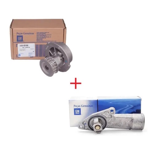 Kit Bomba Dagua Valvula Corsa Onix Prisma Celta Original Chevrolet Gm ...