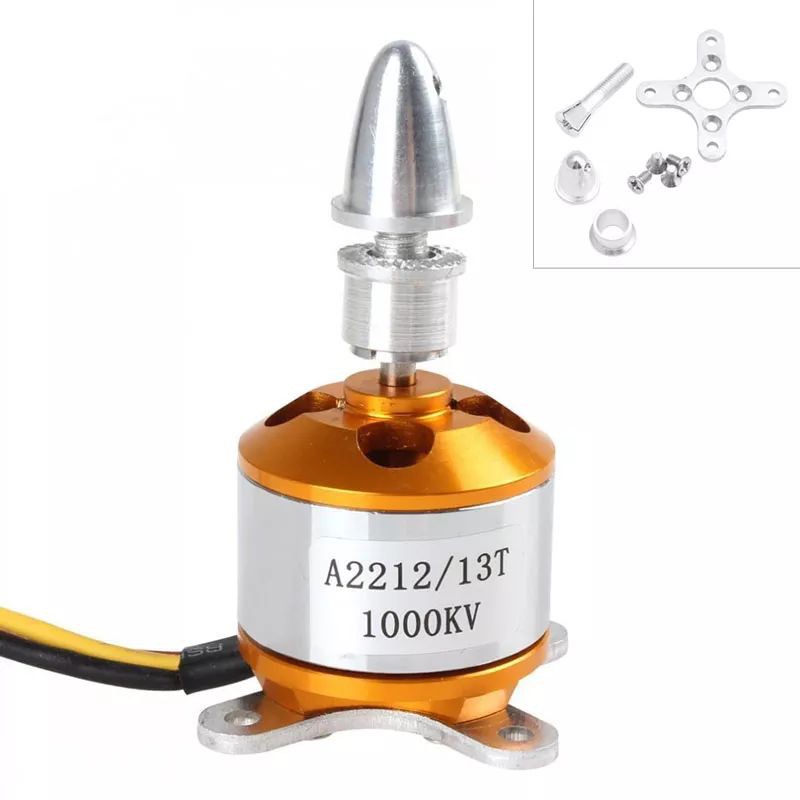 Motor A2212 1000KV Aeromodelo pronto para uso | Shopee Brasil