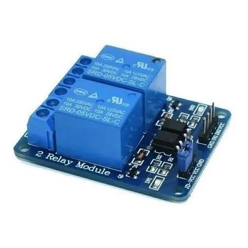 Módulo Relé 2 Canais 5v Low Level Optoacoplado - Arduino [ Código 02 ] | Shopee Brasil