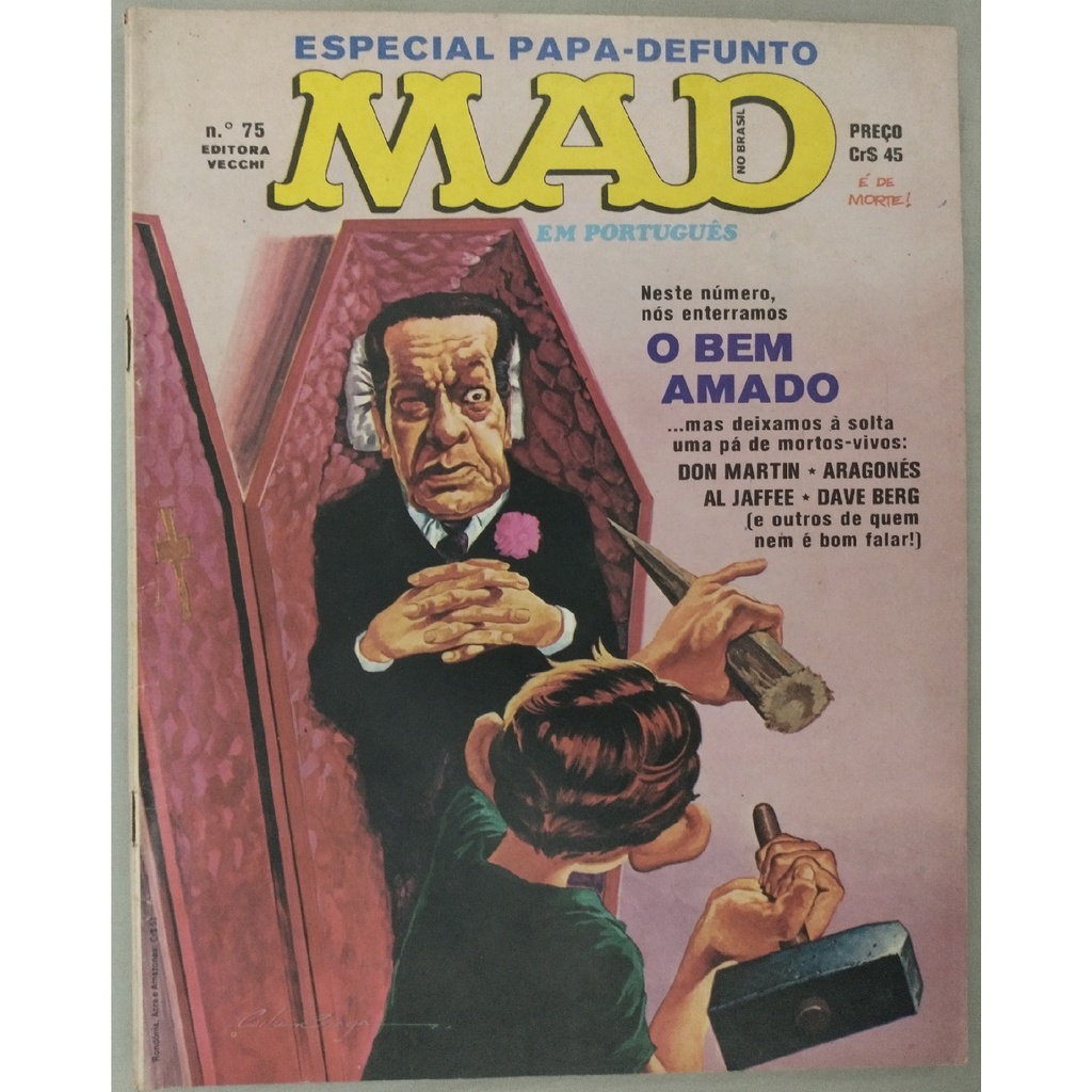 Revista Mad Vecchi nº75 | Shopee Brasil