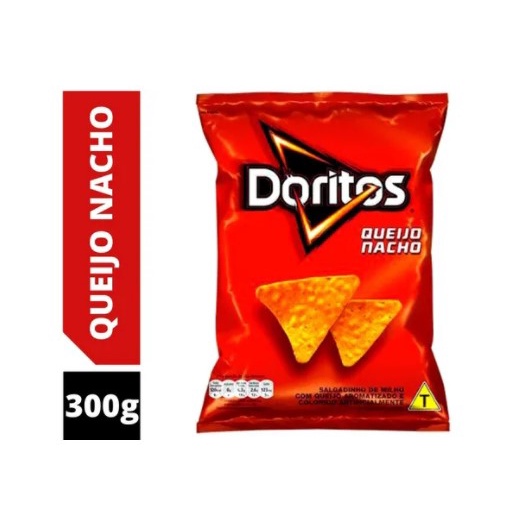 Salgadinho Doritos Sabor Queijo Nacho Pacote Com 300g Shopee Brasil