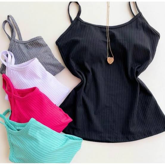 Blusinha Regatinha Feminina Básica | Shopee Brasil
