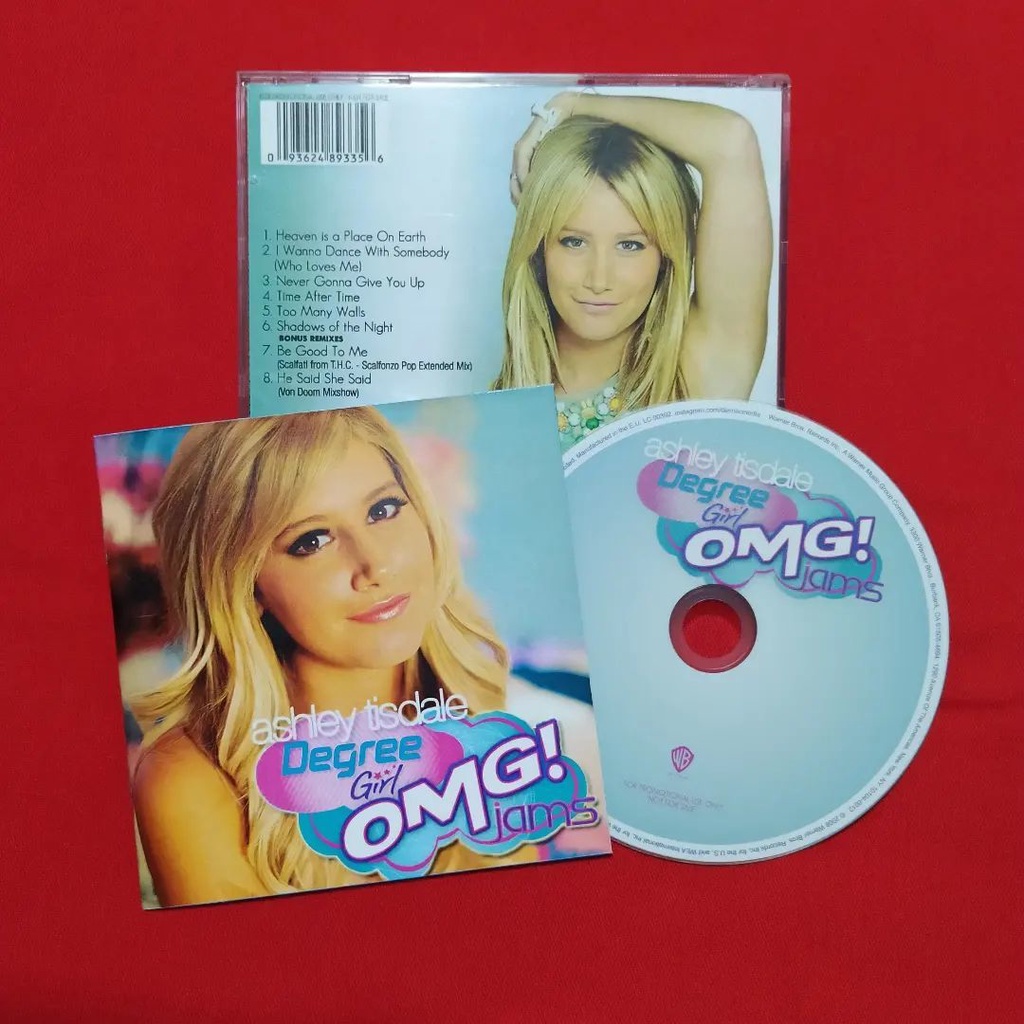 CD Ashley Tisdale - Degree Girls: OMG Jams! - Promo (Fan Made) | Shopee Brasil