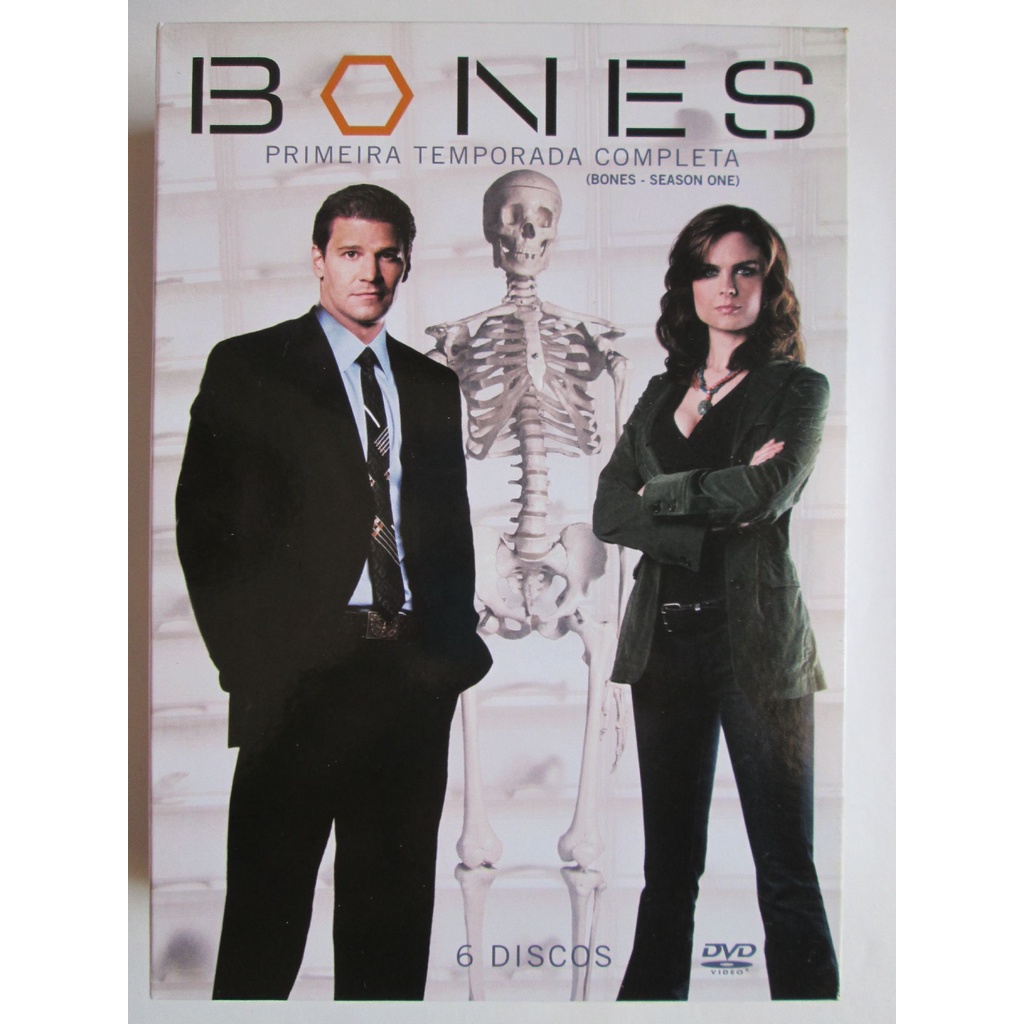 dvd bones 1a temporada (box 6 dvds) | Shopee Brasil