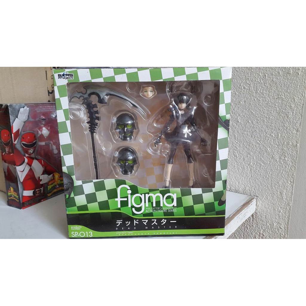 Black Rock Shooter Dead Master Figma Sp013 Original Figure | Shopee Brasil