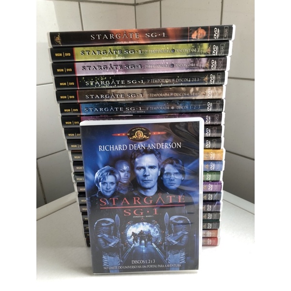 Stargate Sg.1 - Coleção Completa Com 10 Temporadas - 53 Discos | Shopee ...