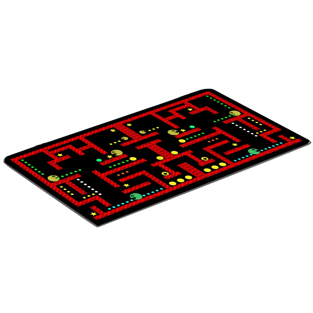 Mouse Pad Divertido Grande Estampa Pac-man 30x70cm | Shopee Brasil