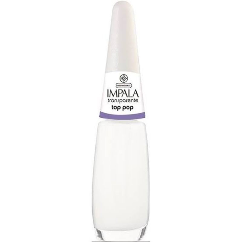 Esmalte Impala Transparente Top Pop Blister 7,5ml | Shopee Brasil