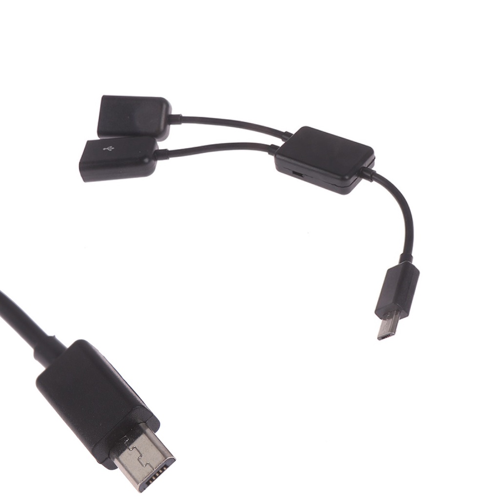 Cabo Otg 2 Portas Usb Femea Hub para Tablet Mouse Smartphone USB C ...