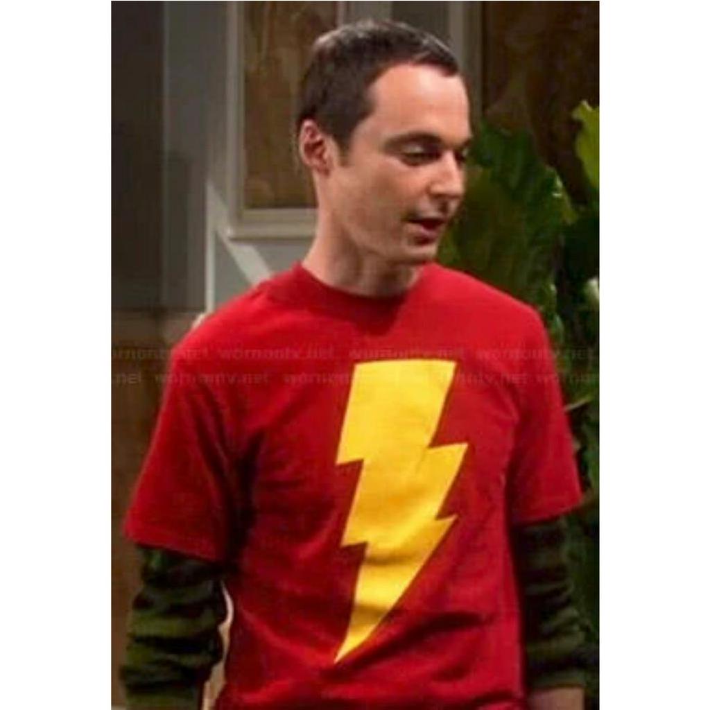 Camiseta do Sheldon Cooper Capitão Marvel | Shopee Brasil