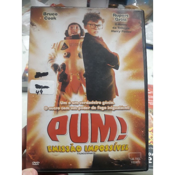 DVD PUM EMISSÃO IMPOSSÍVEL original | Shopee Brasil
