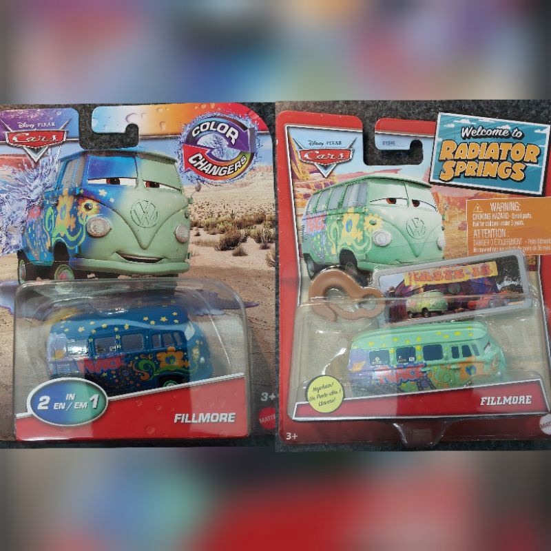 Cars Disney Pixar Kombi Fillmore - Color Changers - Muda de Cor ...