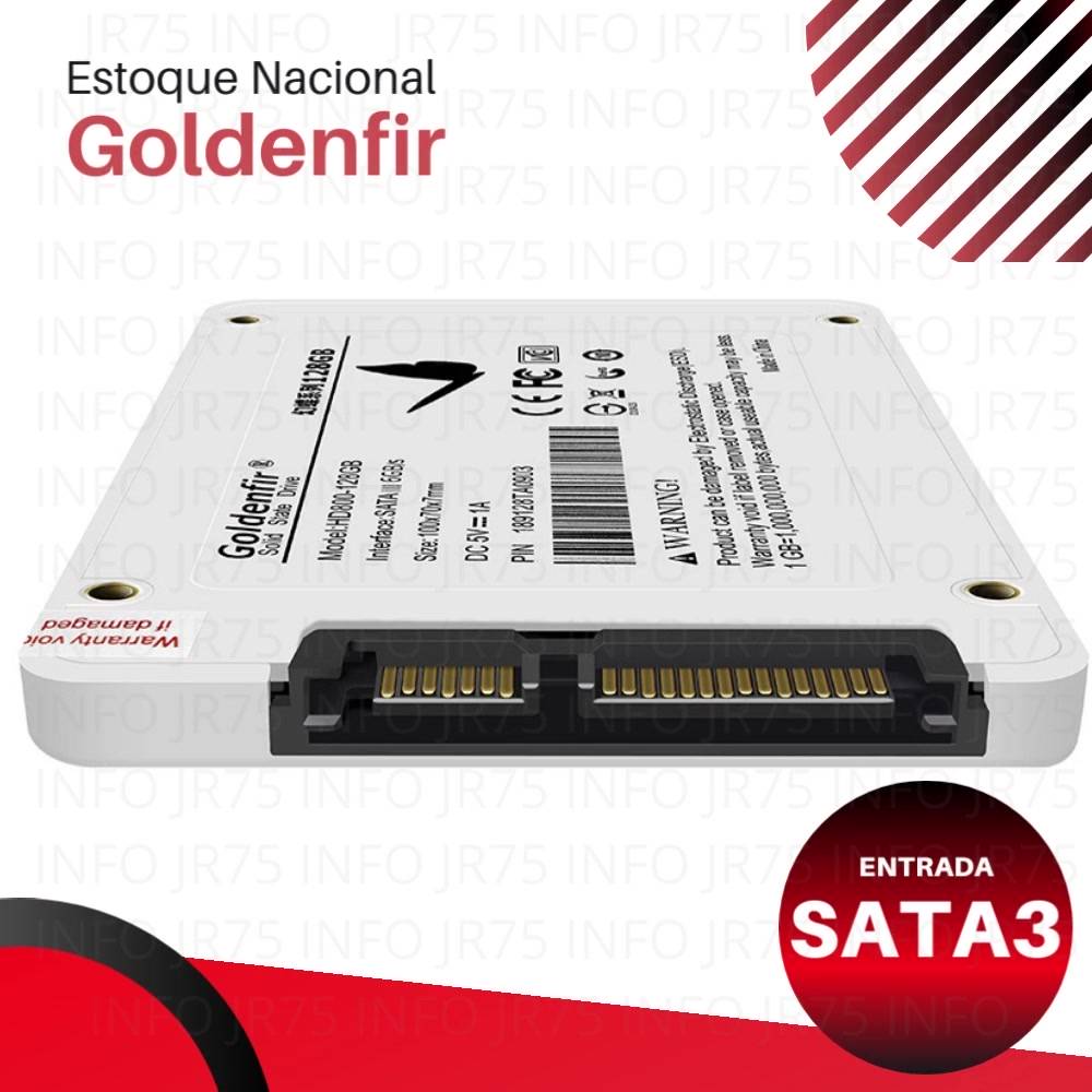 SSD goldenfir 120gb 128gb 240gb 256gb 480gb 500gb 512gb 1tb Sata 3 Pc / Notebook / Console no ...