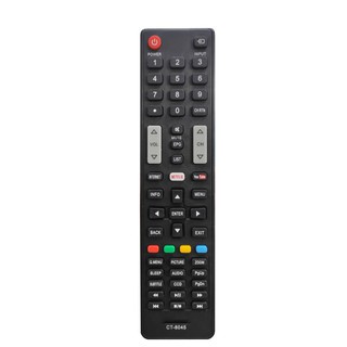Controle Remoto Tv Led Semp Toshiba Smart CT-8045 Ct-6770 Ct-6670 8063 ...