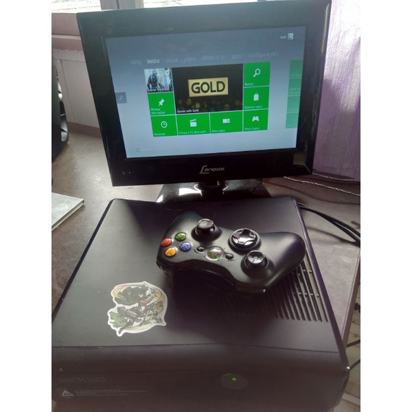 Xbox 360 Slim Original | Shopee Brasil