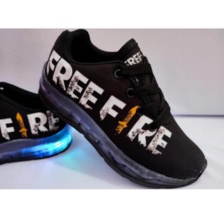 Tenis infantil Masculino Free Fire luzinha Led gamer jogos | Shopee Brasil