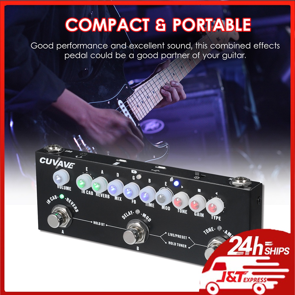CUVAVE CUBE BABY Portable Multifunctional Electric Guitar Combined ...