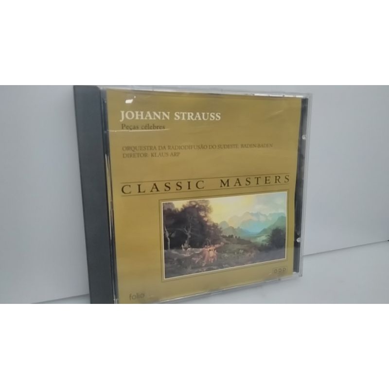 cd classic Master Johann Strauss efcd011 | Shopee Brasil