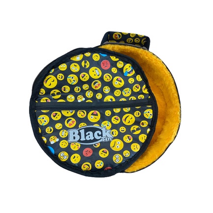 Capa Para Pandeiro Emoji 12 Polegadas Tecido Com Pelinhos Por Dentro | Shopee Brasil