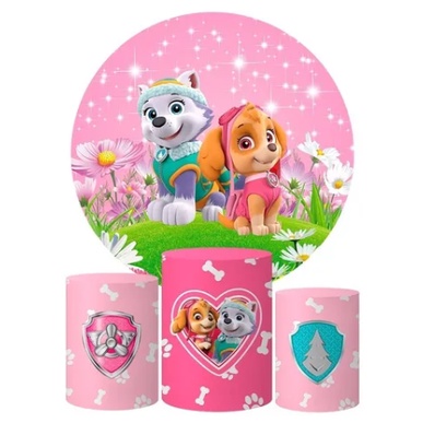 Trio Capas Cilindros + Painel Veste Fácil Pat Rosa | Shopee Brasil