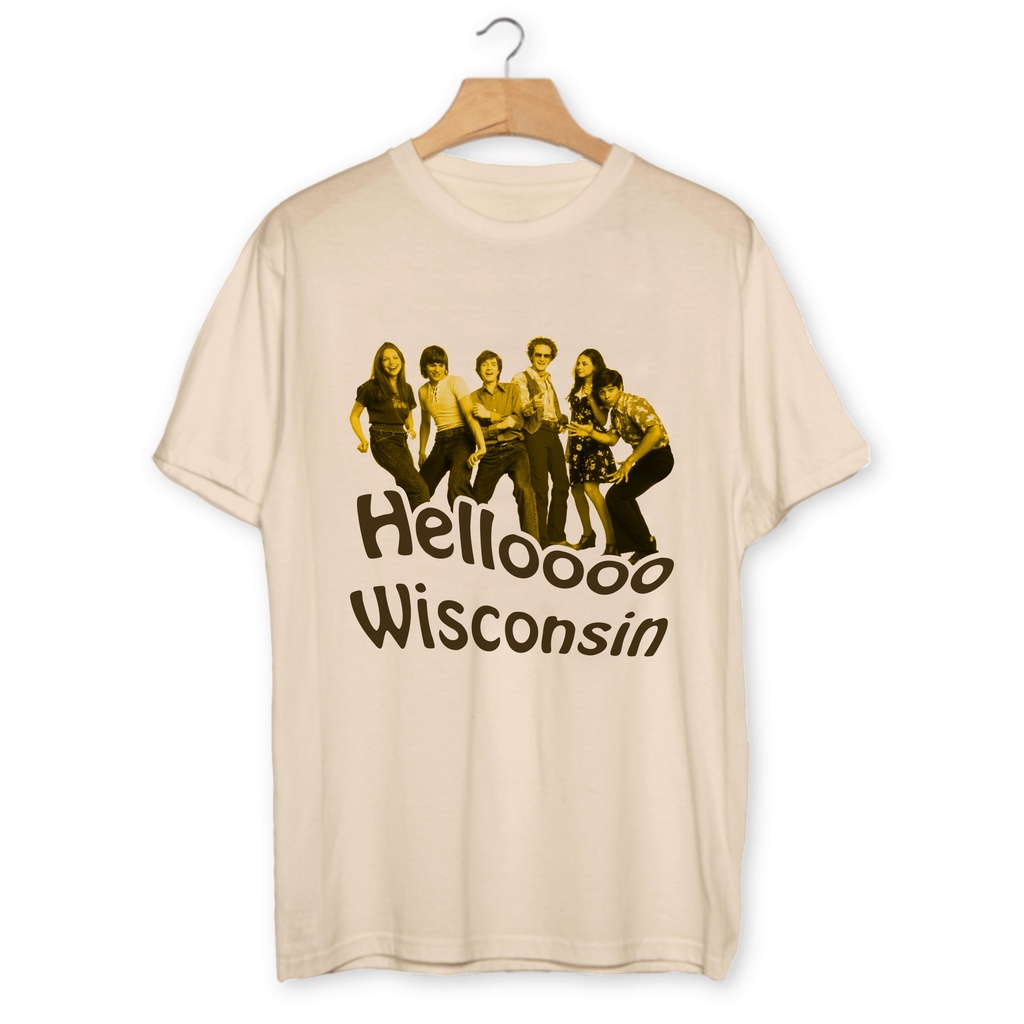 Camiseta Tradicional That '70S Show Série Hello Wisconsin B771 | Shopee ...