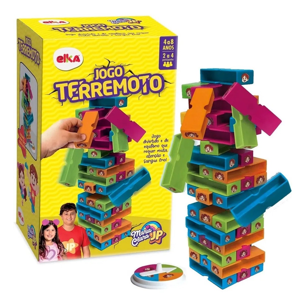 Jogo Terremoto Maria Clara E Jp - Elka 1159 | Shopee Brasil Jogo Terremoto Maria Clara E Jp - Elka 1159 | Shopee Brasil