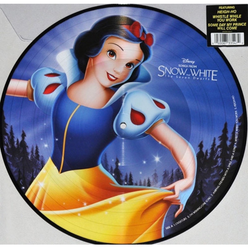 Lp Picture Disc Snow White Branca de Neve | Shopee Brasil