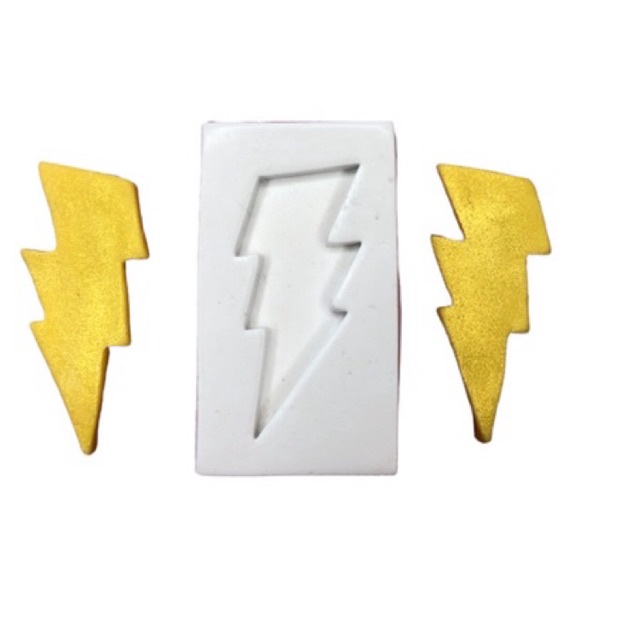 Molde de Silicone Raio do Flash Confeitaria/Biscuit - 169 | Shopee Brasil