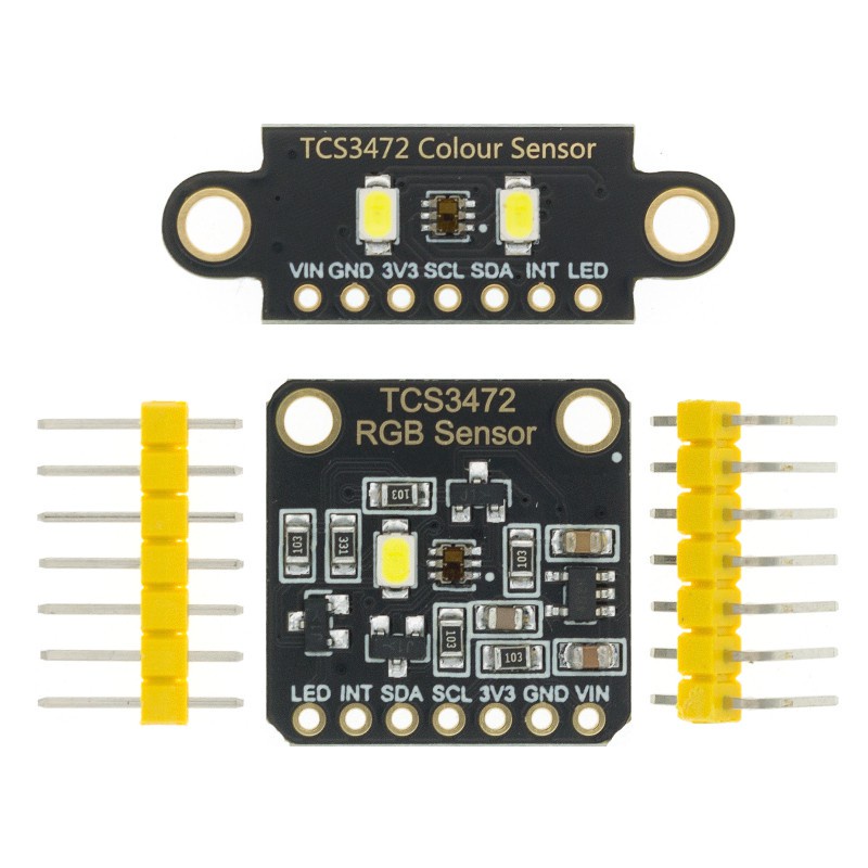 TCS34725 Módulo De Desenvolvimento RGB Com Sensor De Reconhecimento De ...