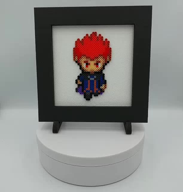Quadro Decorativo - Pokémon / Elite Four / Lance / Pixel Art | Shopee ...