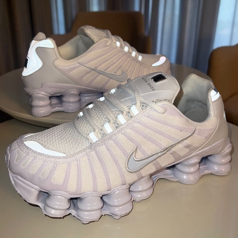 Tênis 12 Molas Branco Refletivo Feminino e Masculino | Shopee Brasil