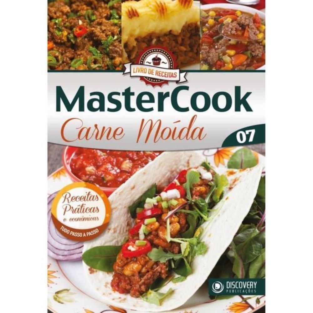 Livro MasterCook - Carne Moída | Shopee Brasil