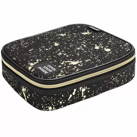 Estojo Box TILIBRA Jumbo 100 Pens Grande Academie Natural Preto ...