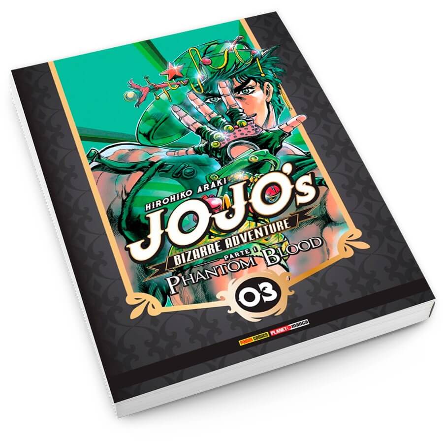 Mangá Jojo's Bizarre Adventure - Parte 1: Phantom Blood | Shopee Brasil