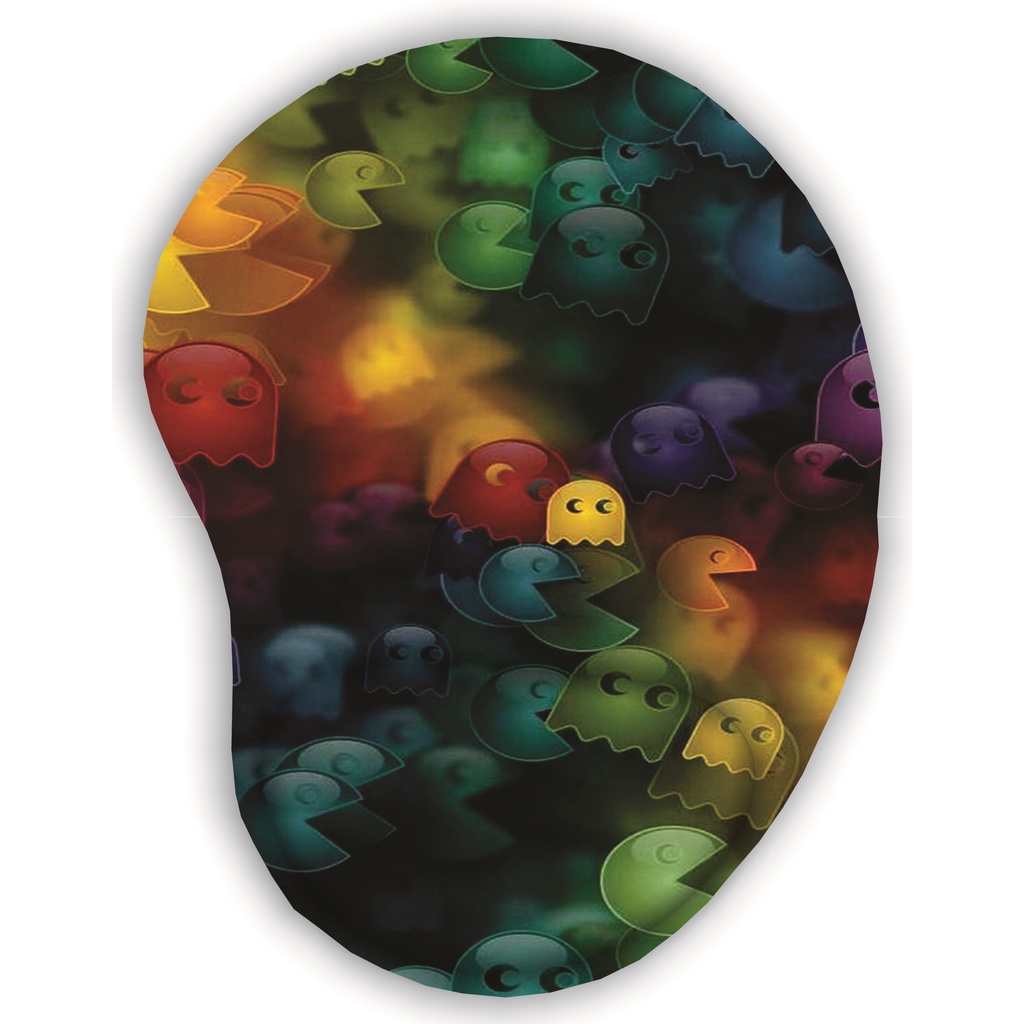 Mouse Pad Ergonômico com Apoio ergonomico Game Pacman | Shopee Brasil