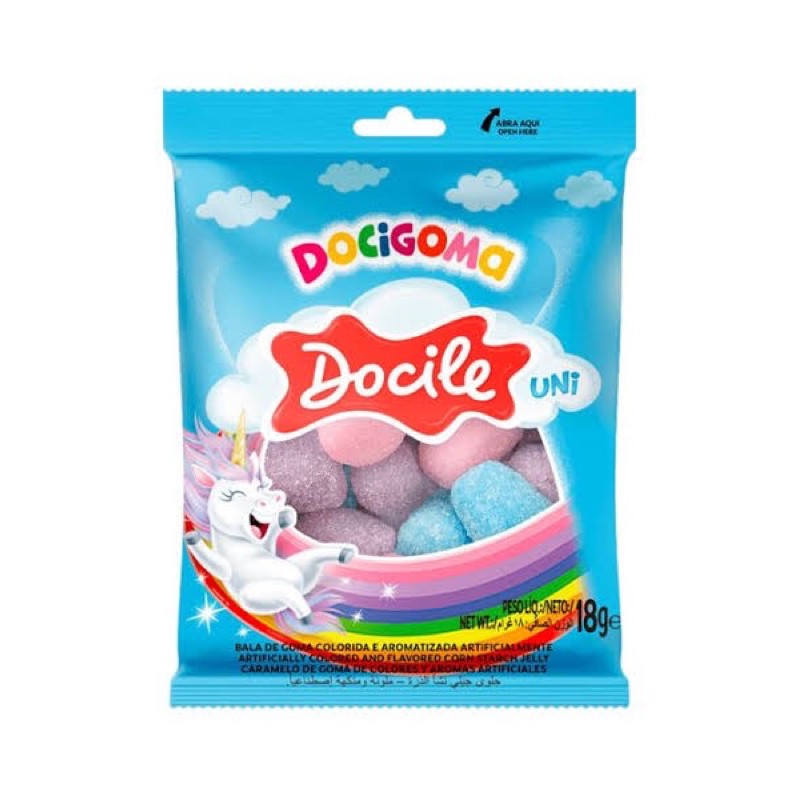 Jujuba docile de unicornio 18g | Shopee Brasil