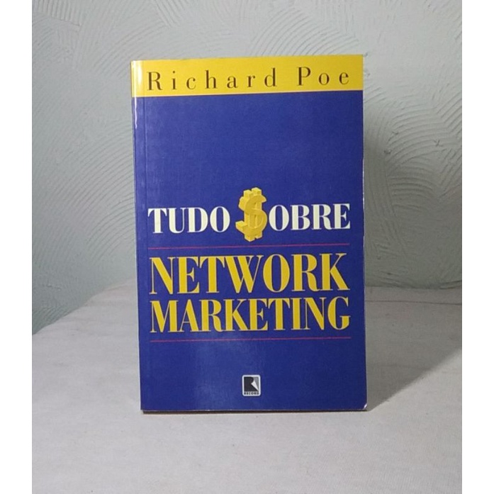 Livro de 1997 Tudo Sobre Network Marketing de Richard Poe | Shopee Brasil