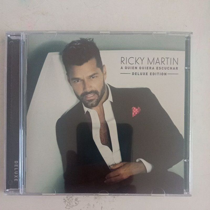 Cd Ricky Martin - A quien quiera escuchar - Deluxe Edition | Shopee Brasil