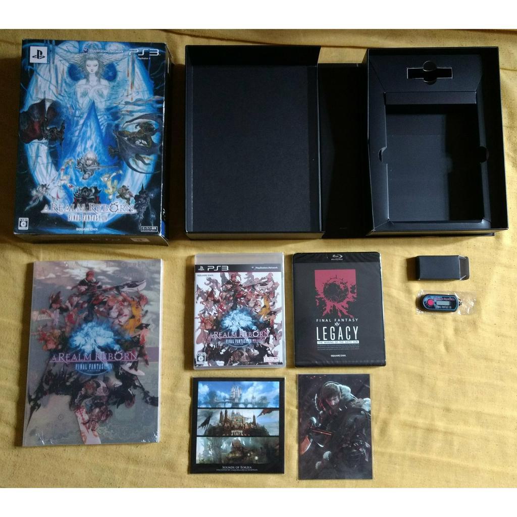 Final Fantasy XIV - A Realm Reborn - PS3 (edição de colecionador ...