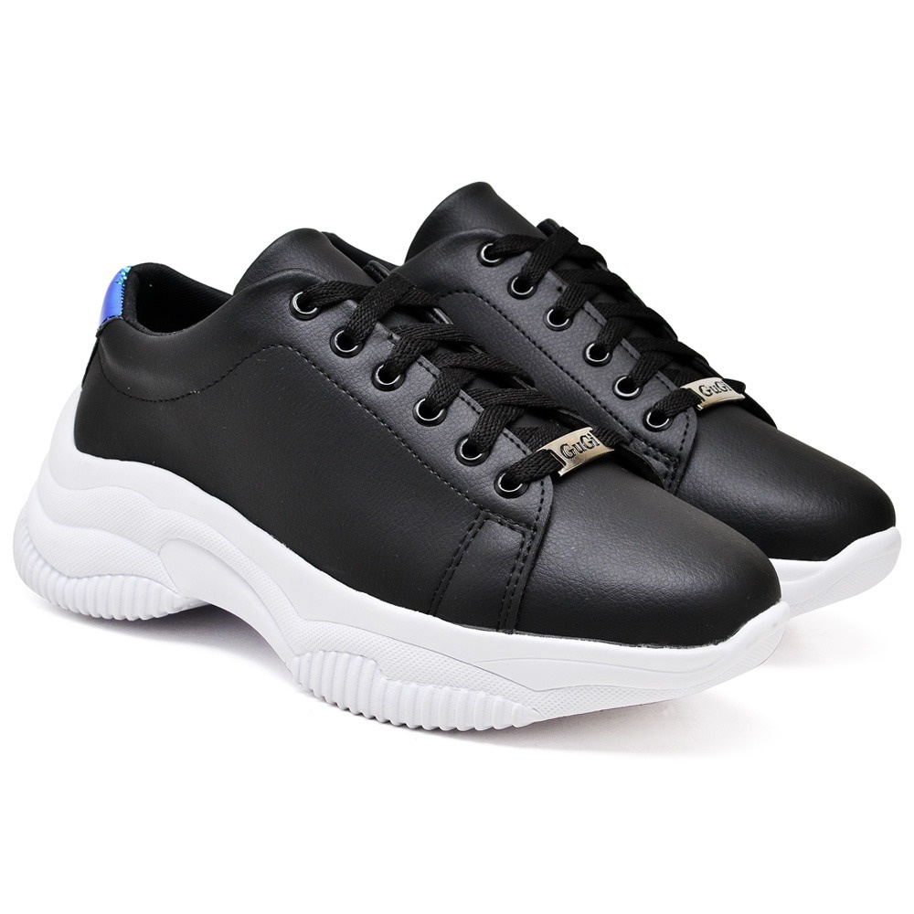 tenis salto plataforma feminino casual sneaker blogueira | Shopee Brasil
