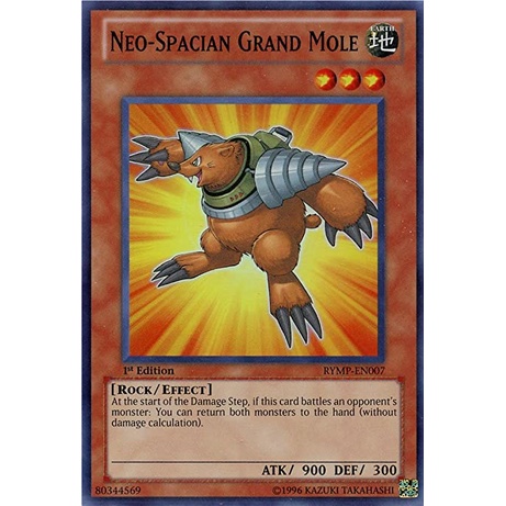 Yu-Gi-Oh Neo-Spacian Grand Mole - Super Rare | Shopee Brasil