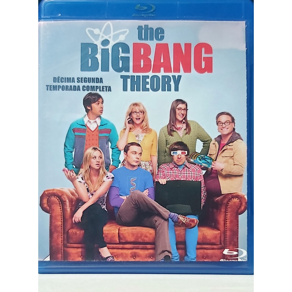 Blu- ray Série The Big Bang Theory 12º Temporada Completa Dublado e ...