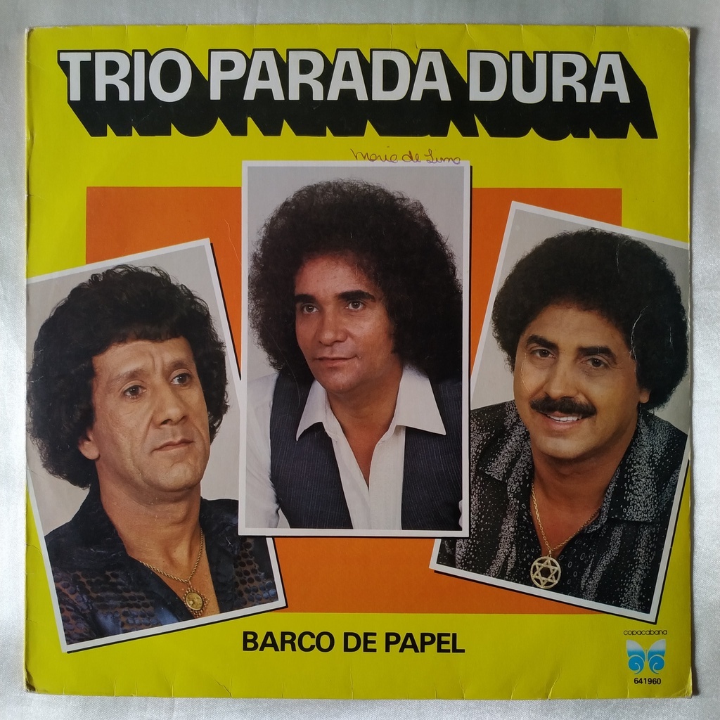 DISCO DE VINIL LP - TRIO PARADA DURA – BARCO DE PAPEL (1984) | Shopee ...