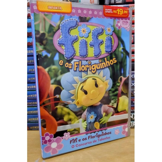 DVD Fifi e os Floriguinhos - O Concurso de Talentos(Original Lacrado ...