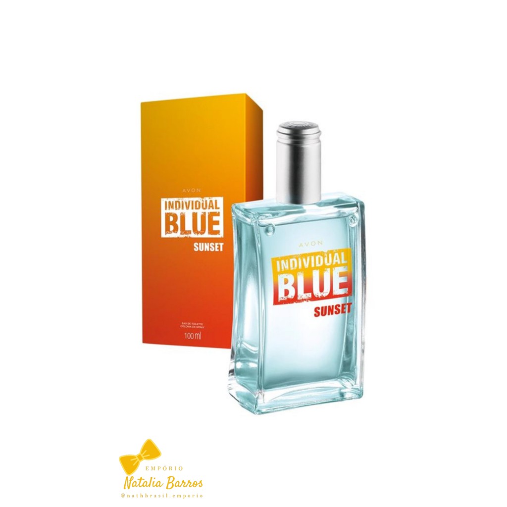 Desodorante Colônia Individual Blue Sunset 100 ml - Perfume Avon ...