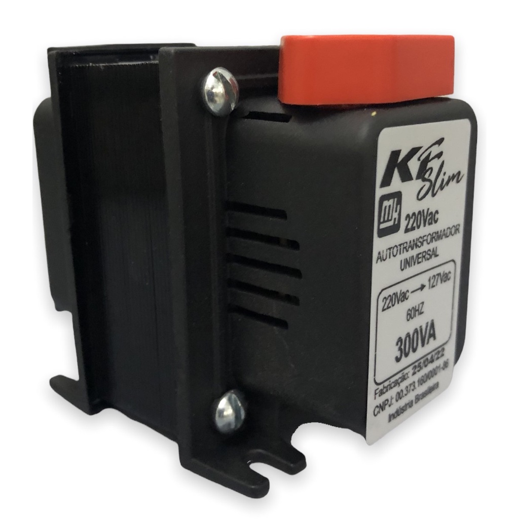 Auto Transformador 300va Conversor Bivolt Voltagem 110 Para 220v E 220 Para 110 Marca KF ...