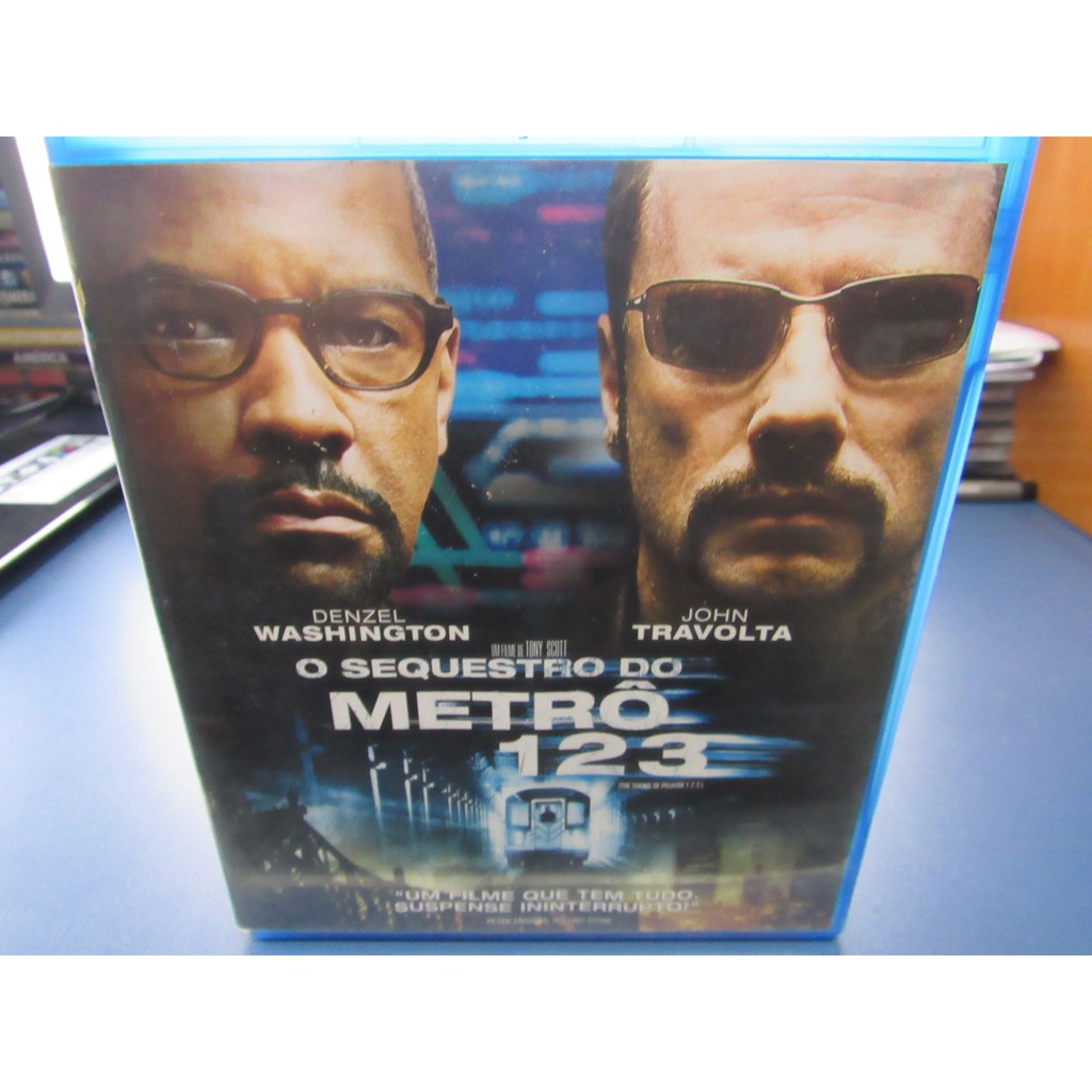 Blu ray O Sequestro Do Metrô 123 | Shopee Brasil