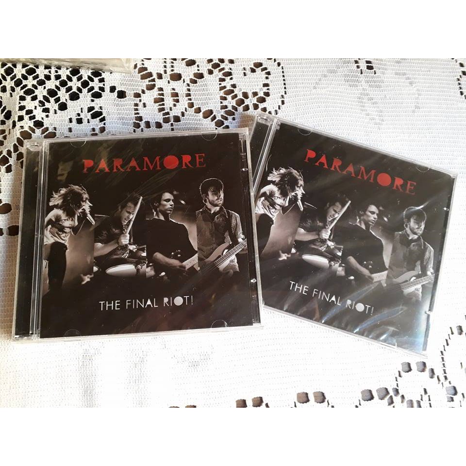 CD+DVD Paramore - The Final Riot! (Lacrado) | Shopee Brasil